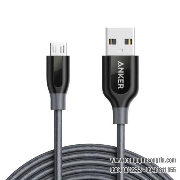 Cáp Micro USB Anker PowerLine+ - Dài 1.8m A8143